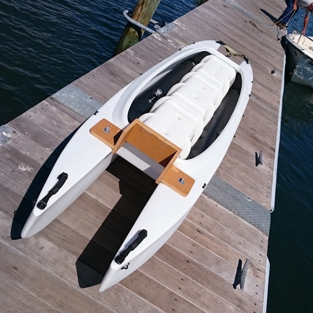 Inflatable flotation tubes inside the boat’s hulls 1024 – STABLE KAYAKS ...