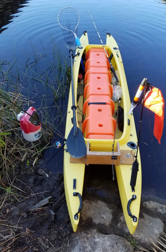 First snook and review of my Wavewalk 700 rigged fishing kayak – STABLE ...