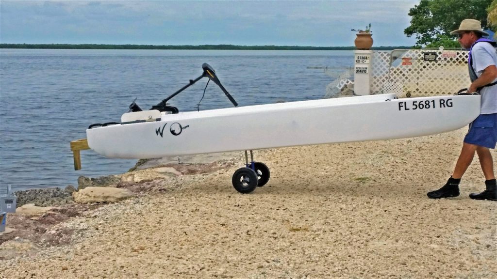 Wavewalk 700 with electric motor – STABLE KAYAKS AND MICROSKIFFS MADE ...