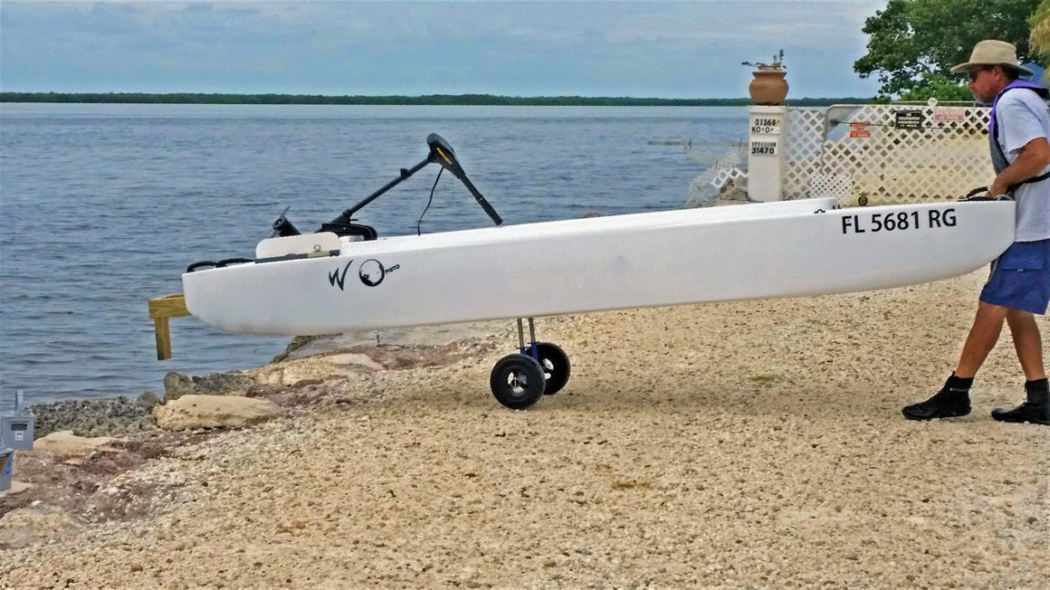 Wavewalk 700 with electric motor – STABLE KAYAKS AND MICROSKIFFS MADE ...