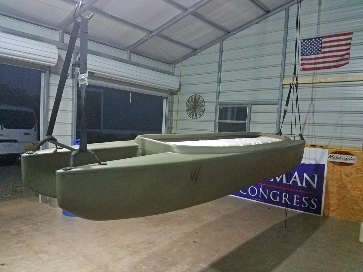 Captain of my new Wavewalk 700 – STABLE KAYAKS AND MICROSKIFFS MADE BY ...