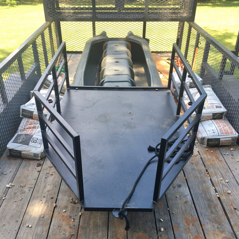 Testing my S4 hunting boat with a dog platform – STABLE KAYAKS AND ...